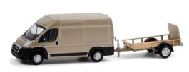 RAM ProMaster 2500 2019 with HITCH & TOW 1 Axle Trailer in blister pack ...