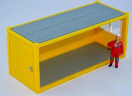 Accessoire de chantier miniature – Conteneur de chantier Type E | Marketoy