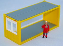 Accessoire de chantier miniature – Conteneur de chantier Type F | Marketoy