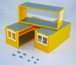 Accessoire de chantier miniature – Village de bungalow Type B | Marketoy