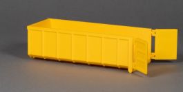 Accessoire de chantier de couleur jaune – container 20m3 | Marketoy