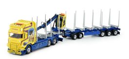 Figurine Camion grumier porteur avec remorque du transporteur SVENKE ...