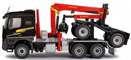Miniature Camion 6x4 porteur grumier MERCEDES Arocs équipé d'une grue ...