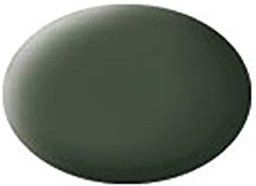 Maquette Pot de 18ml de peinture acrylique couleur vert bronze mat ...