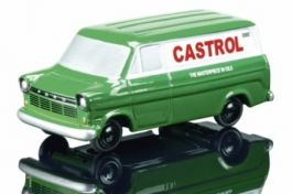 Miniature Véhicule utilitaire FORD transit aux couleurs Castrol SCHUCO ...